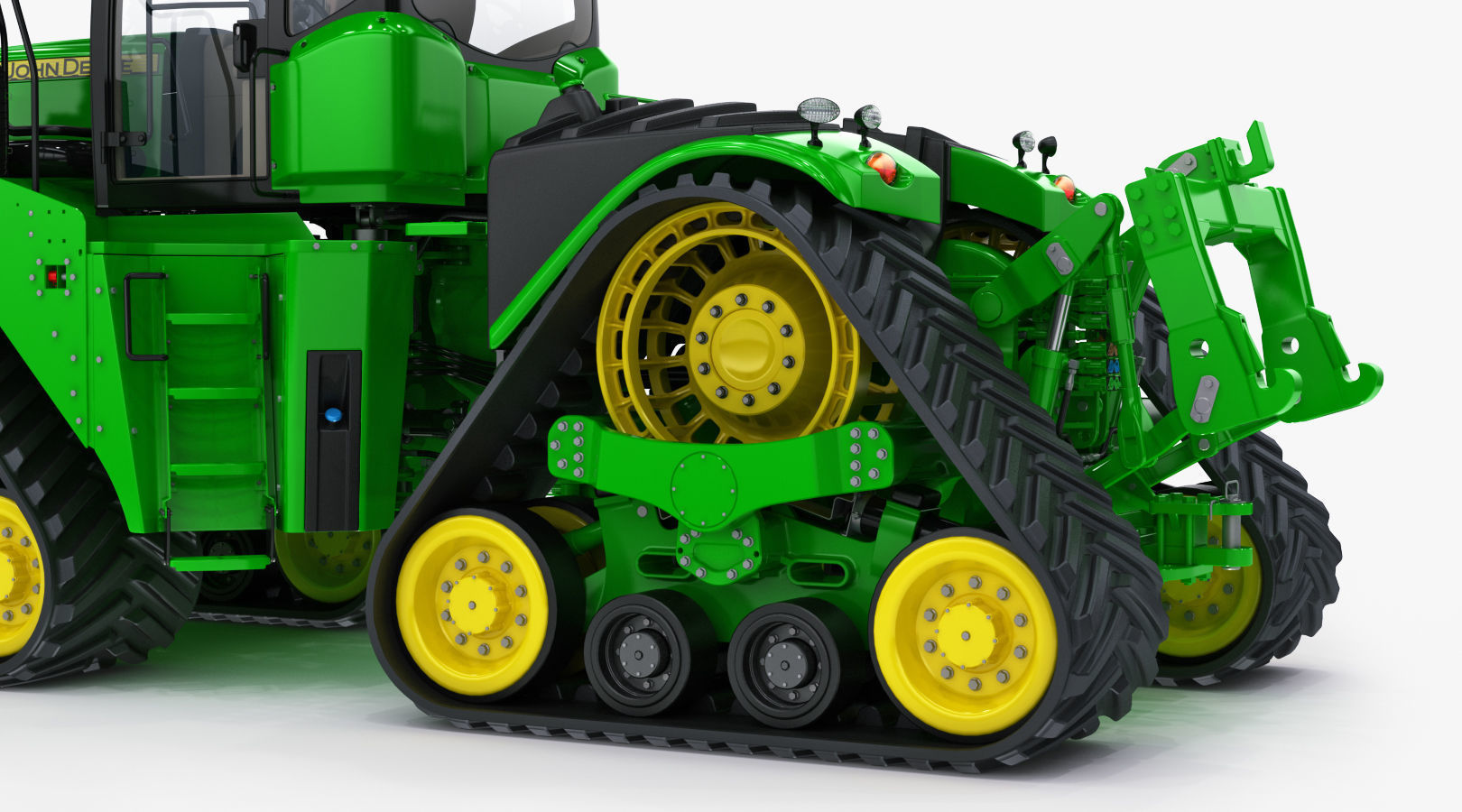 John Deere 9620 RX Tracked Power Tractor 3D model | CGTrader