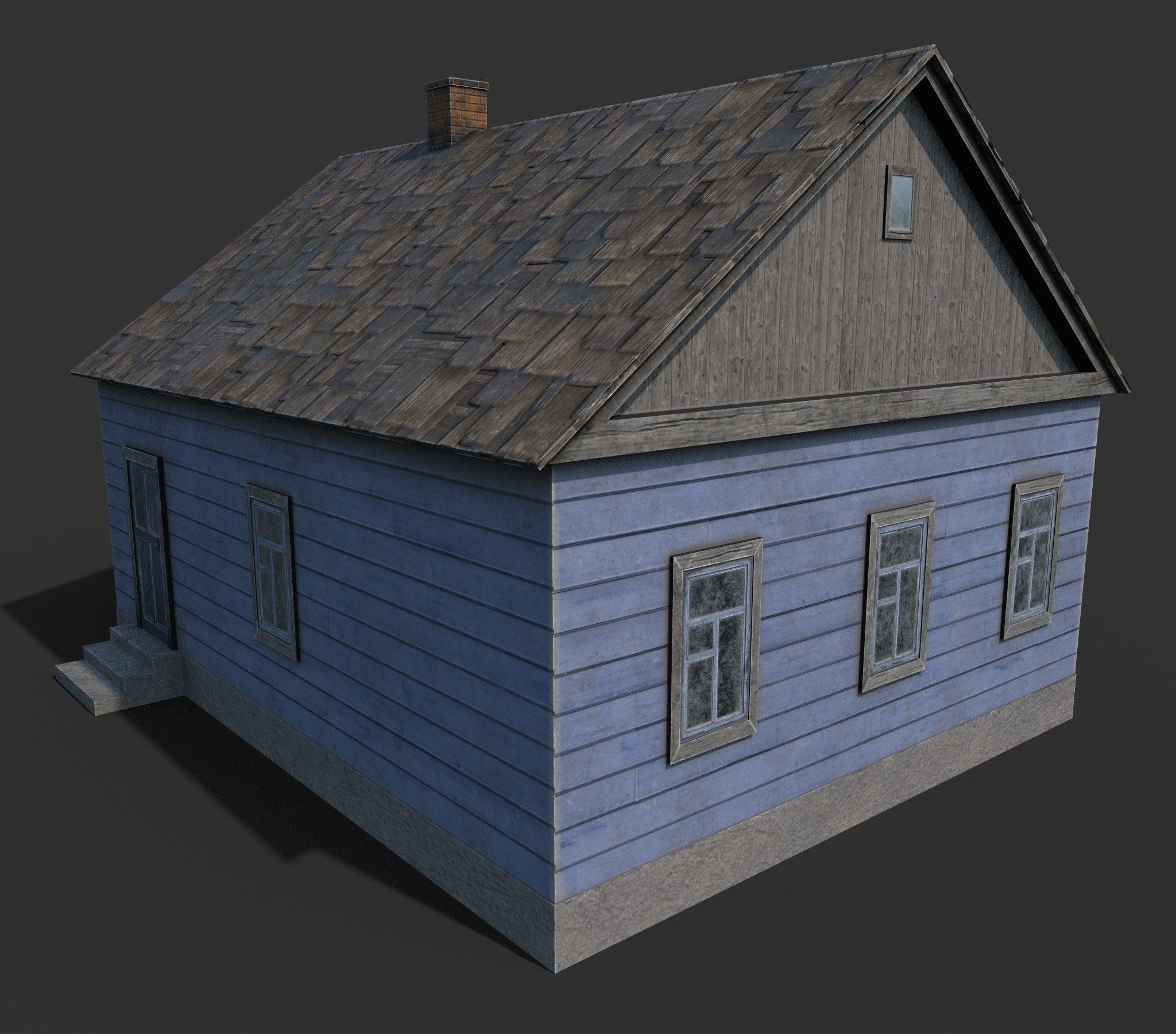 Village building I 3D model | CGTrader