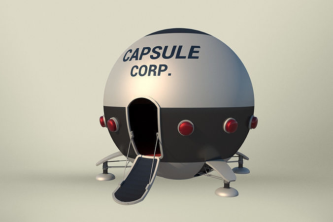 Capsule Corp 3D model | CGTrader