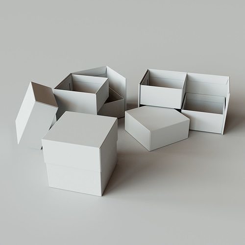 TIER BOX - Package 3D model 3D model | CGTrader
