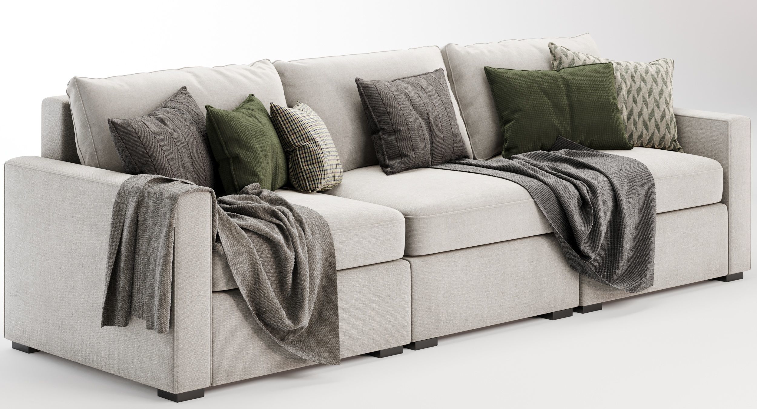 Maxwell modular sofa 3D model | CGTrader