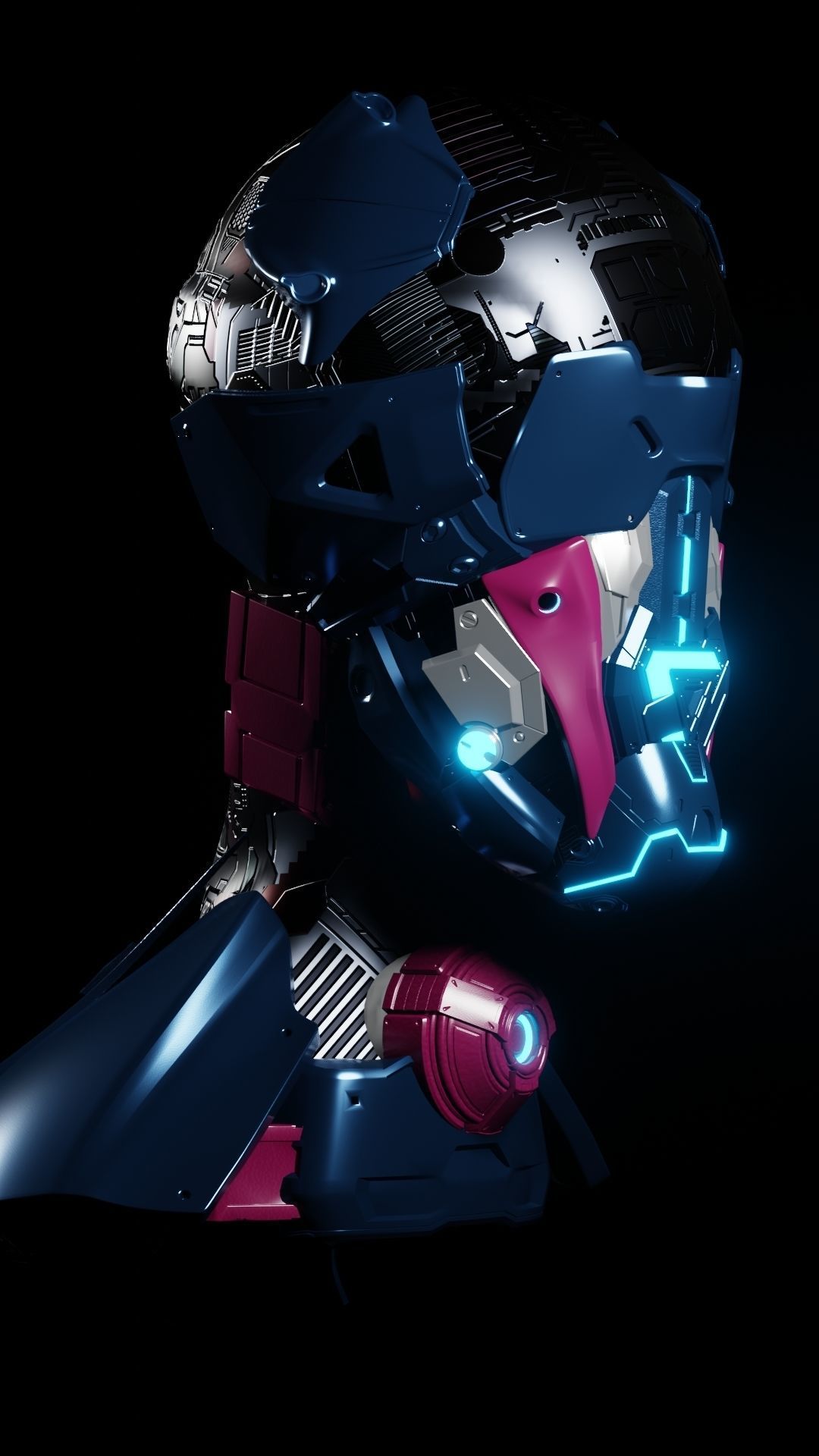 Cyborg 007 3D model | CGTrader