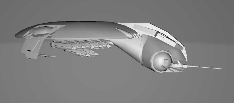 3D model STAR WARS Droid Gunship - Low Poly Game - Battlefield FBX ...