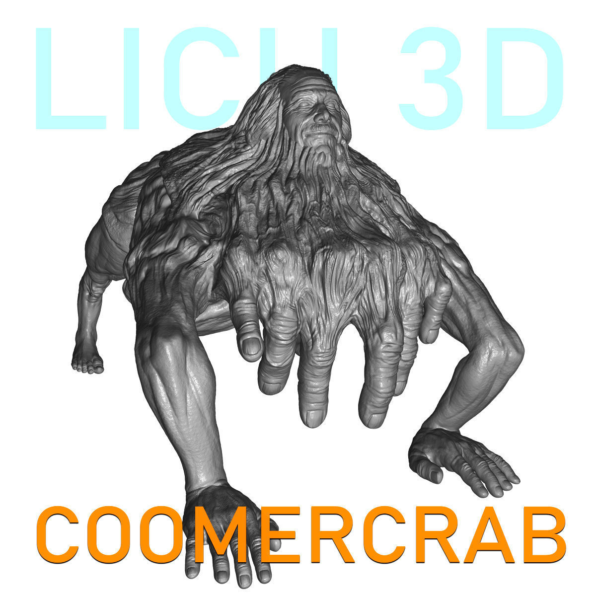 Dr Coomercrab - STL - Half-Life 3D model 3D printable | CGTrader