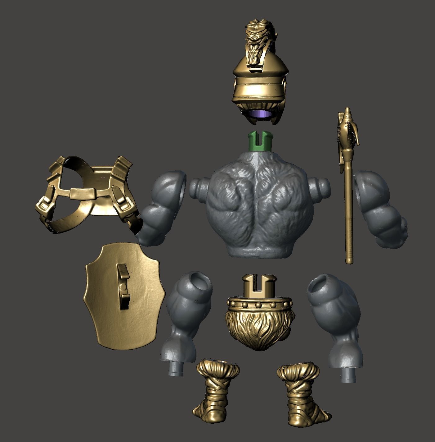 CUSTOM SPIKE MOTU VERSION 3D model 3D printable | CGTrader