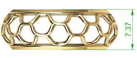 Patterned Ring 3D model Texture | CGTrader