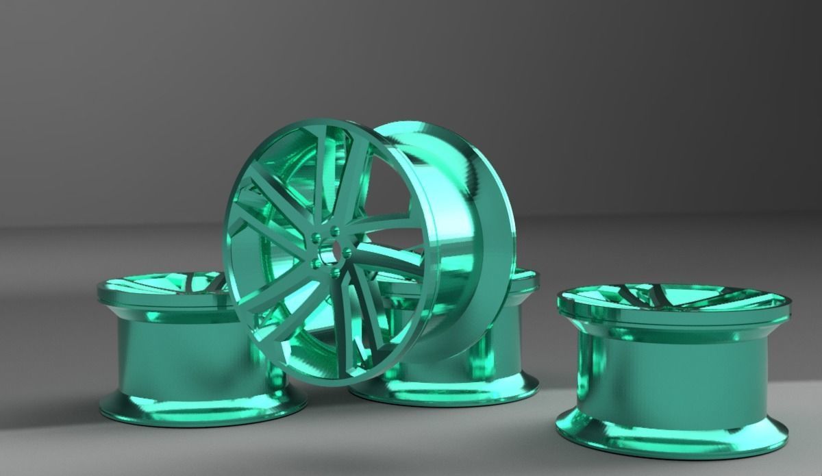 Sport rim 8 - ultimax 3D model rigged | CGTrader