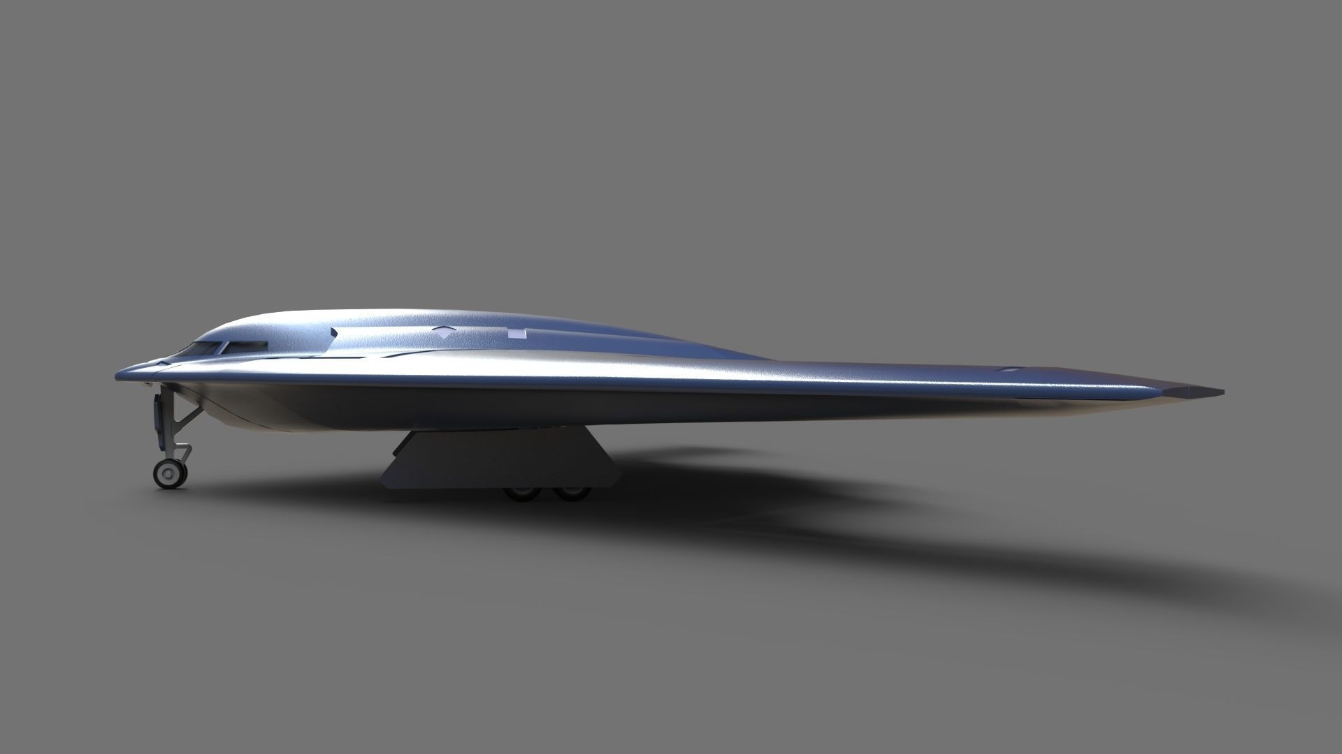 Northrop Grumman B-2 Spirit 3D model 3D printable | CGTrader