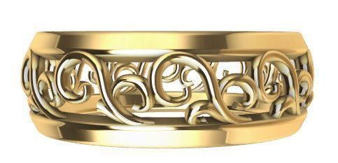 Patterned Ring 3D model Texture Texture | CGTrader