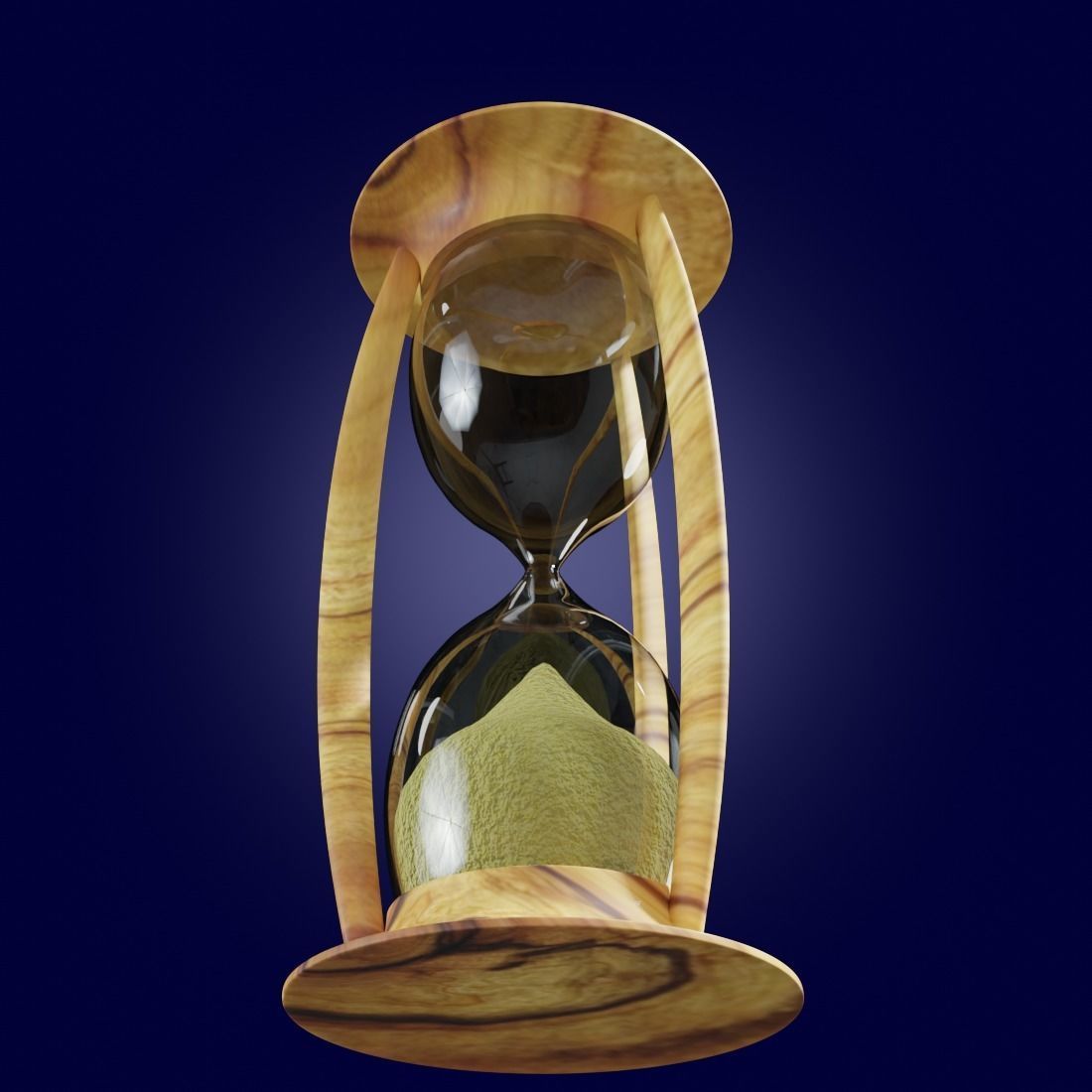 Hourglass sandglass 3D model | CGTrader