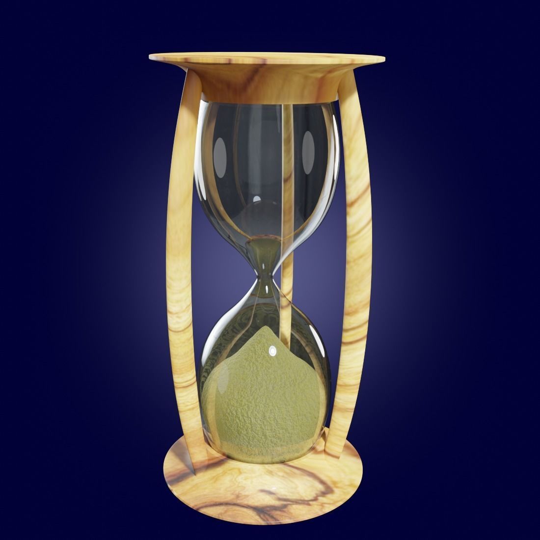 Hourglass sandglass 3D model | CGTrader