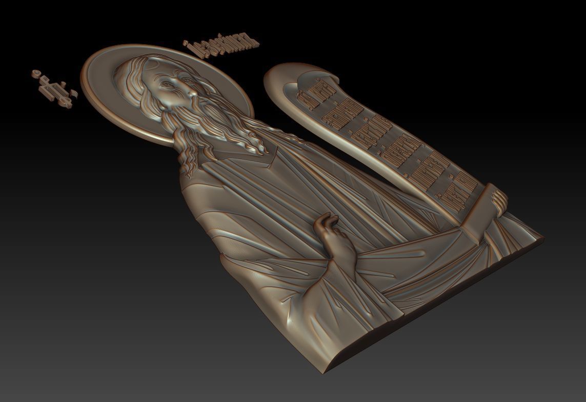 Prophet Ezekiel 3D model | CGTrader