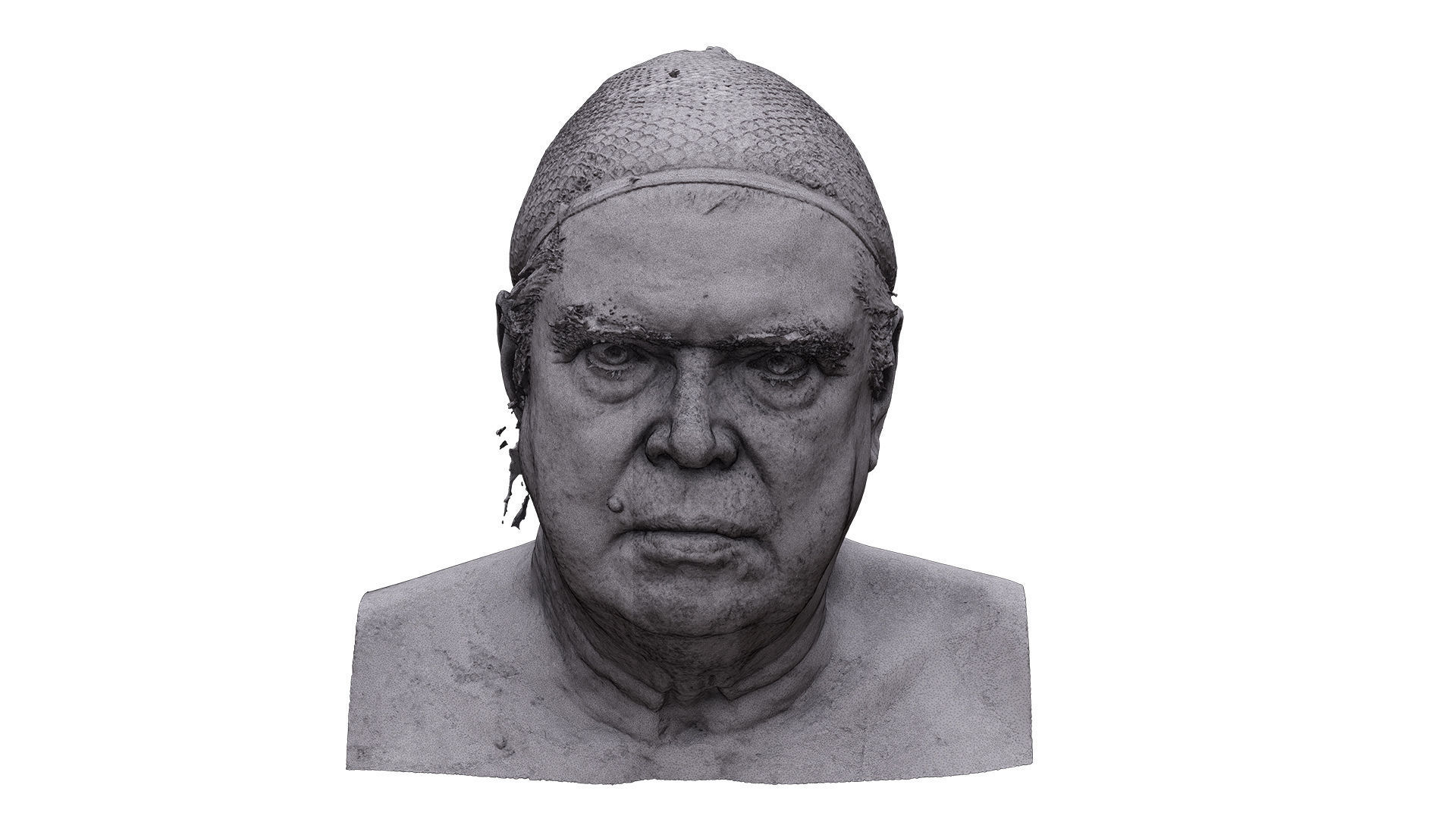 Raw Head Scan Joachim Groom 3D model | CGTrader