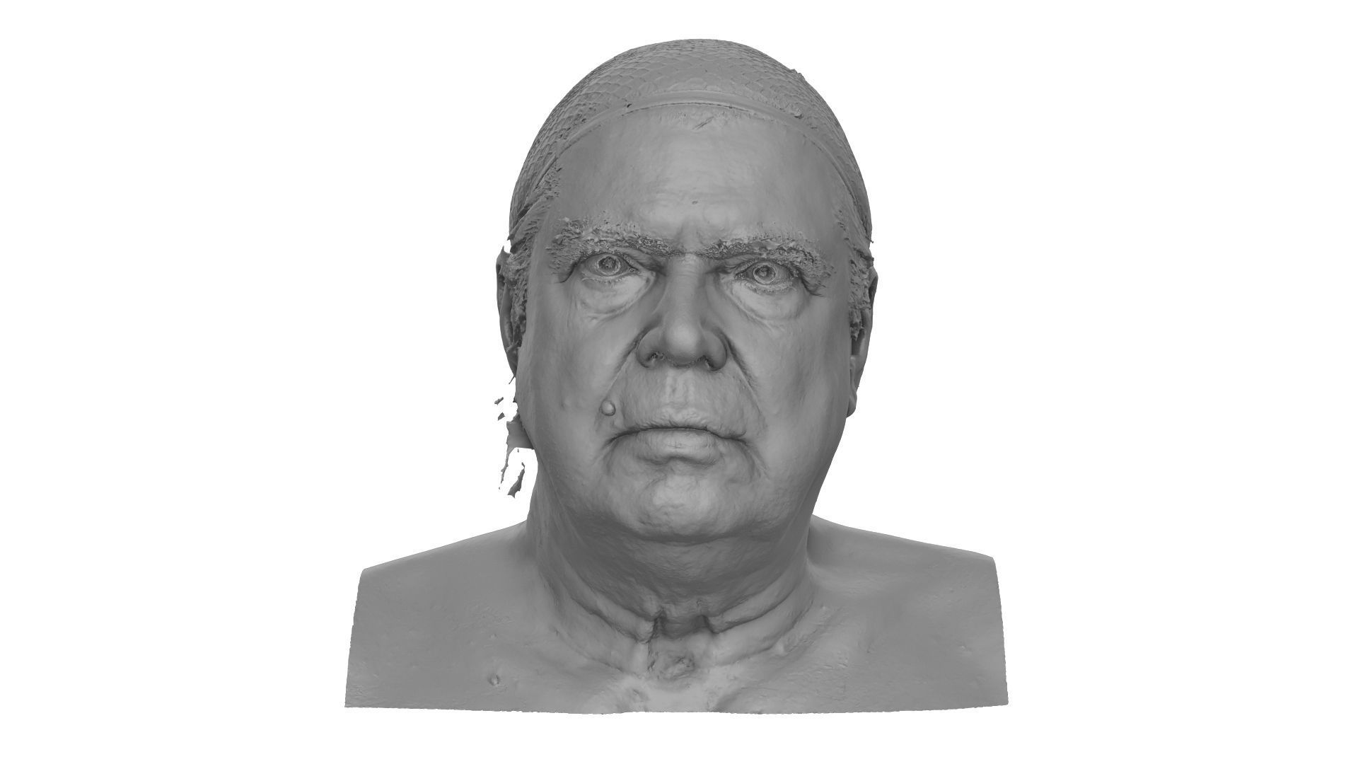 Raw Head Scan Joachim Groom 3D model | CGTrader