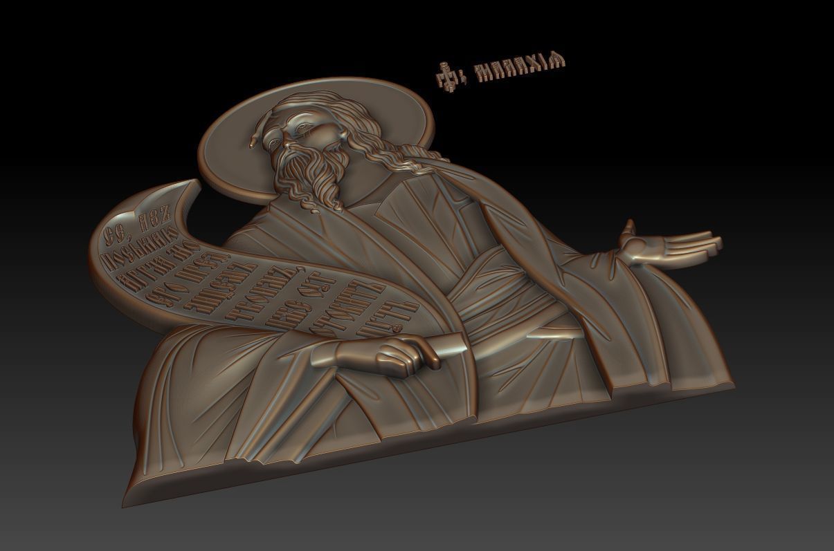 Prophet Malachi 3D model | CGTrader