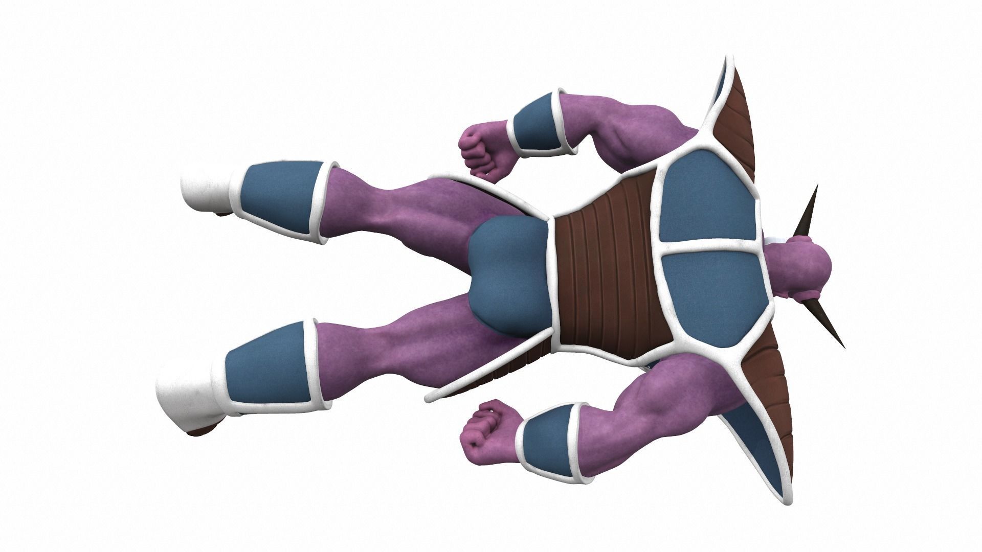 Captain Ginyu from Dragon Ball 3D model | CGTrader
