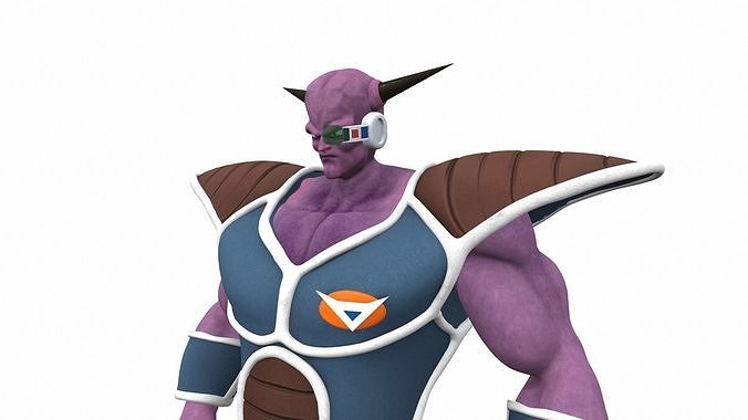 Captain Ginyu from Dragon Ball 3D model | CGTrader