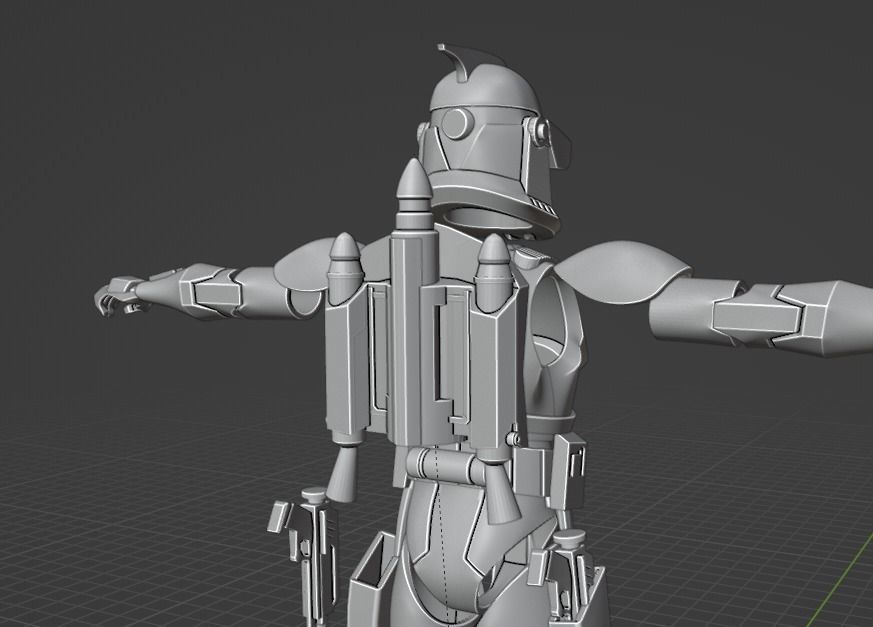 Phase 1 Animated Clone Jetpack Add-on Kit 3D model 3D printable | CGTrader