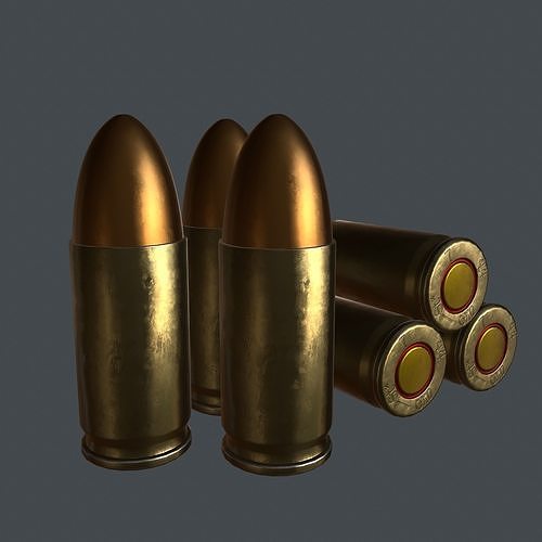 Bullet bullets free 3D model | CGTrader