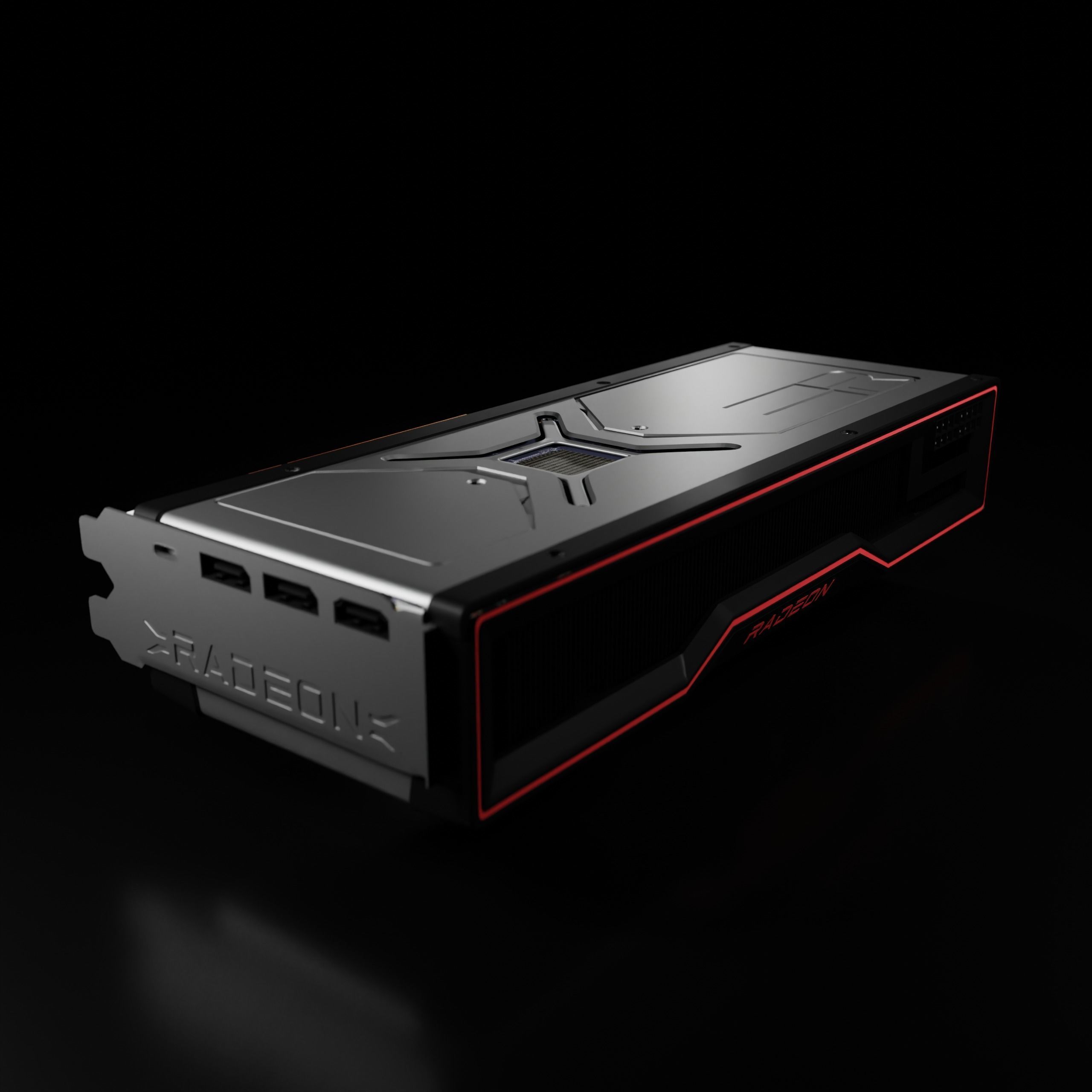 AMD Radeon RX6900XT GPU 3D model | CGTrader