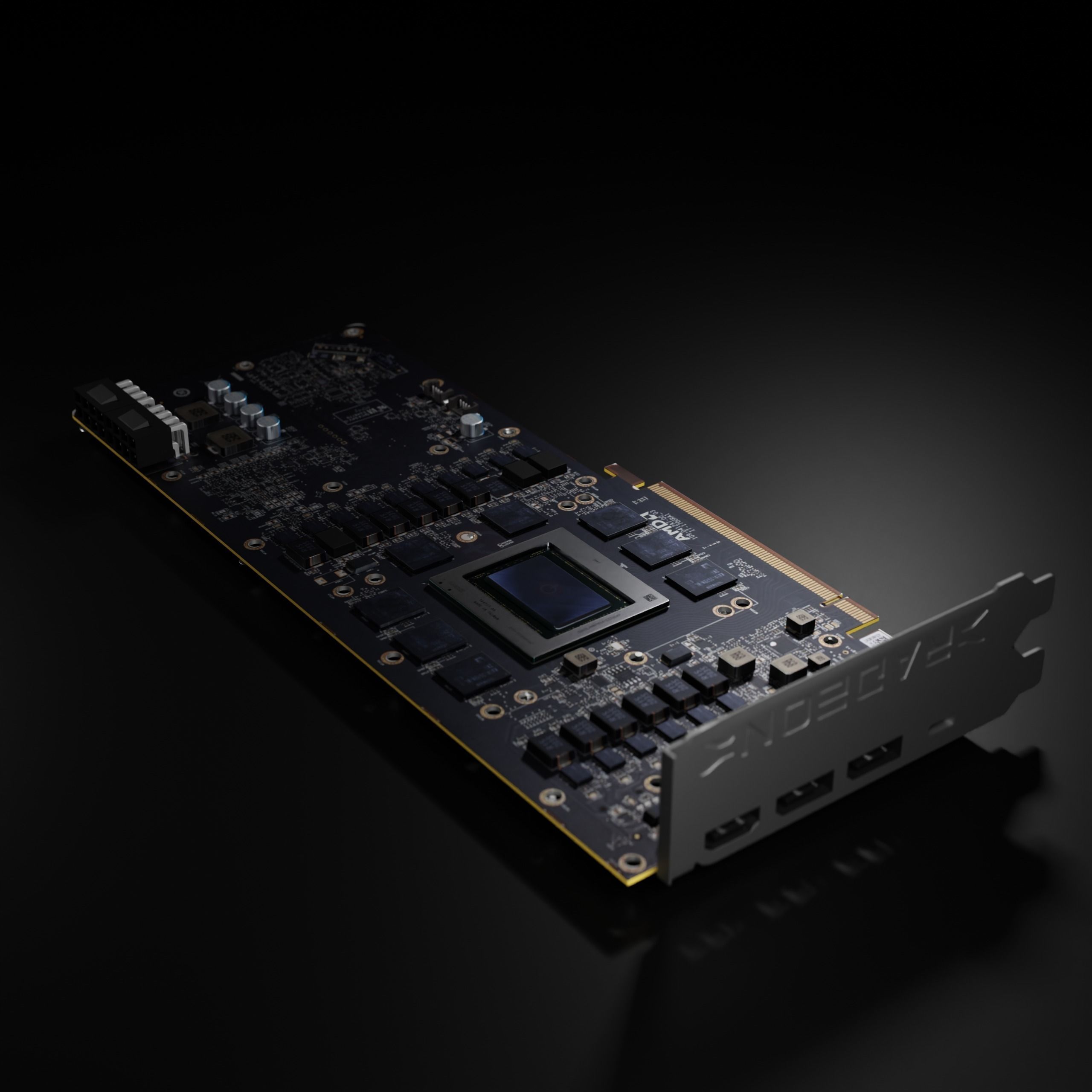 AMD Radeon RX6900XT GPU 3D model | CGTrader