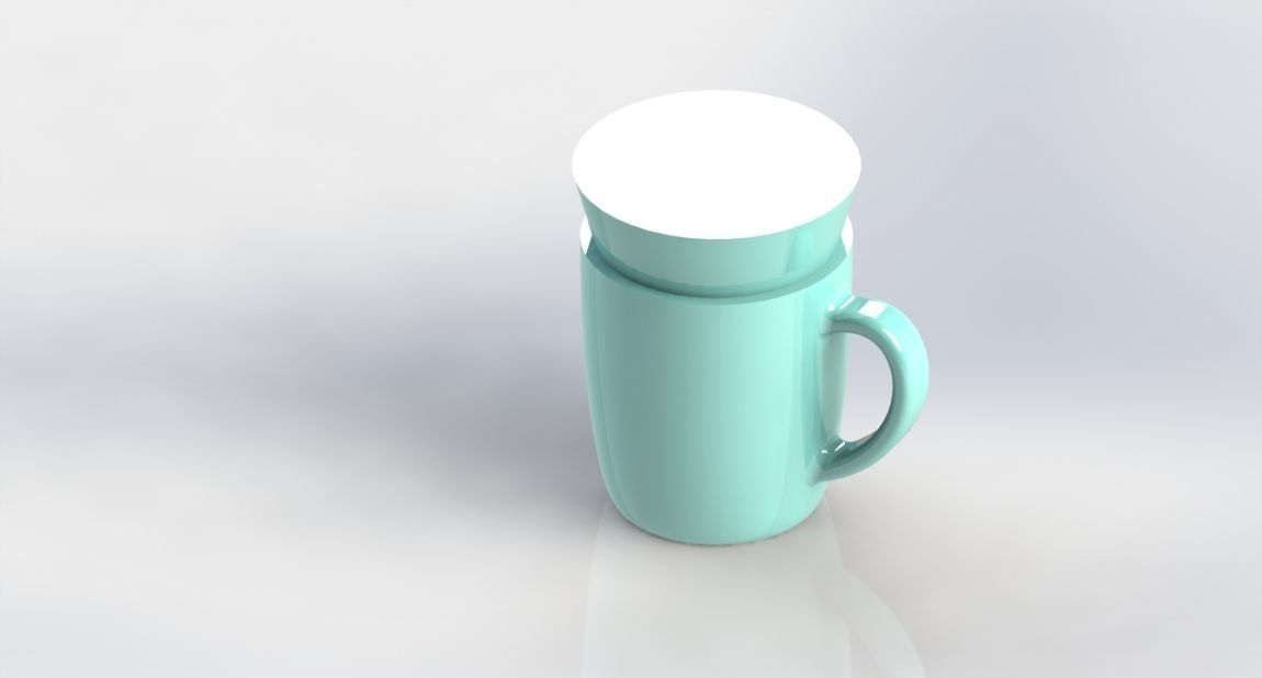 cup mould box 3D model 3D printable | CGTrader