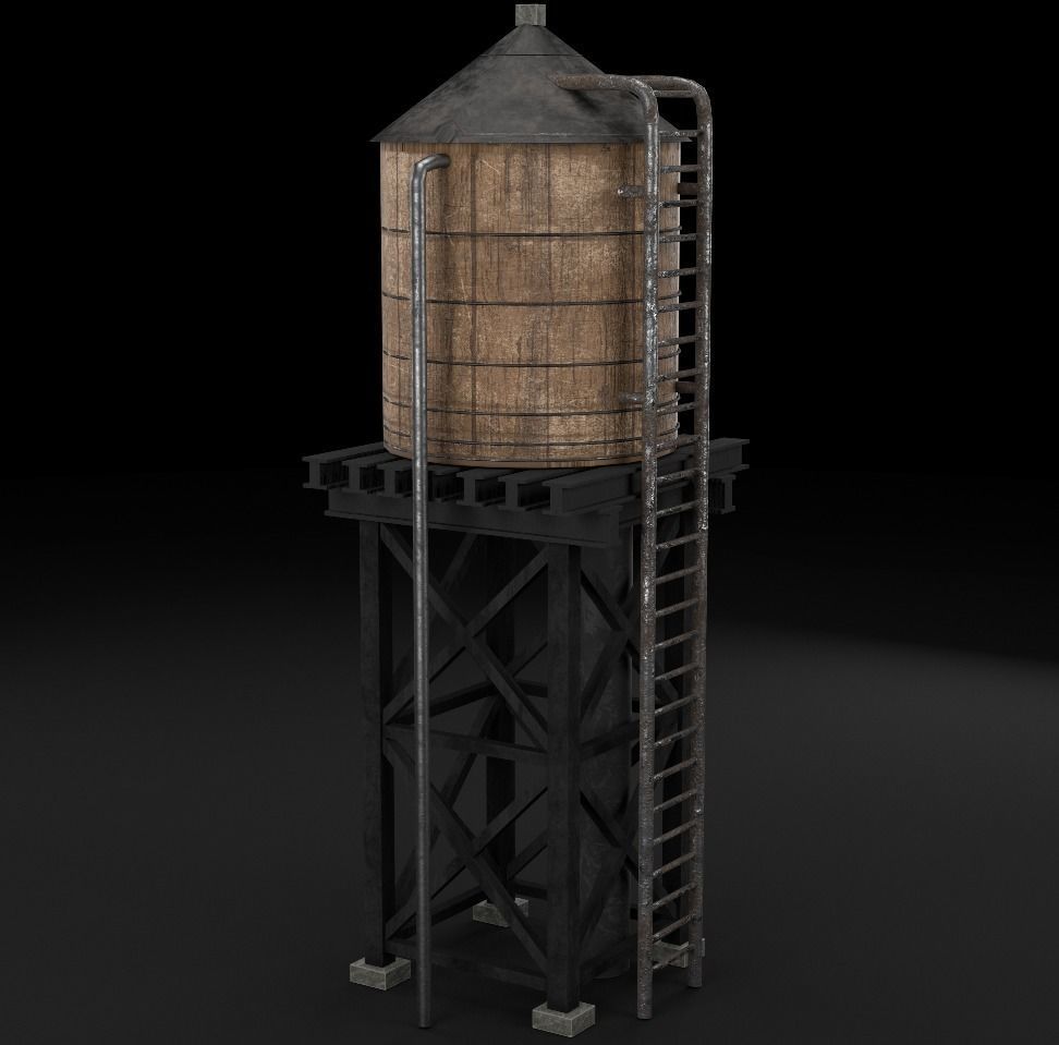 3D model reservoir 3d model PBR VR / AR / low-poly | CGTrader