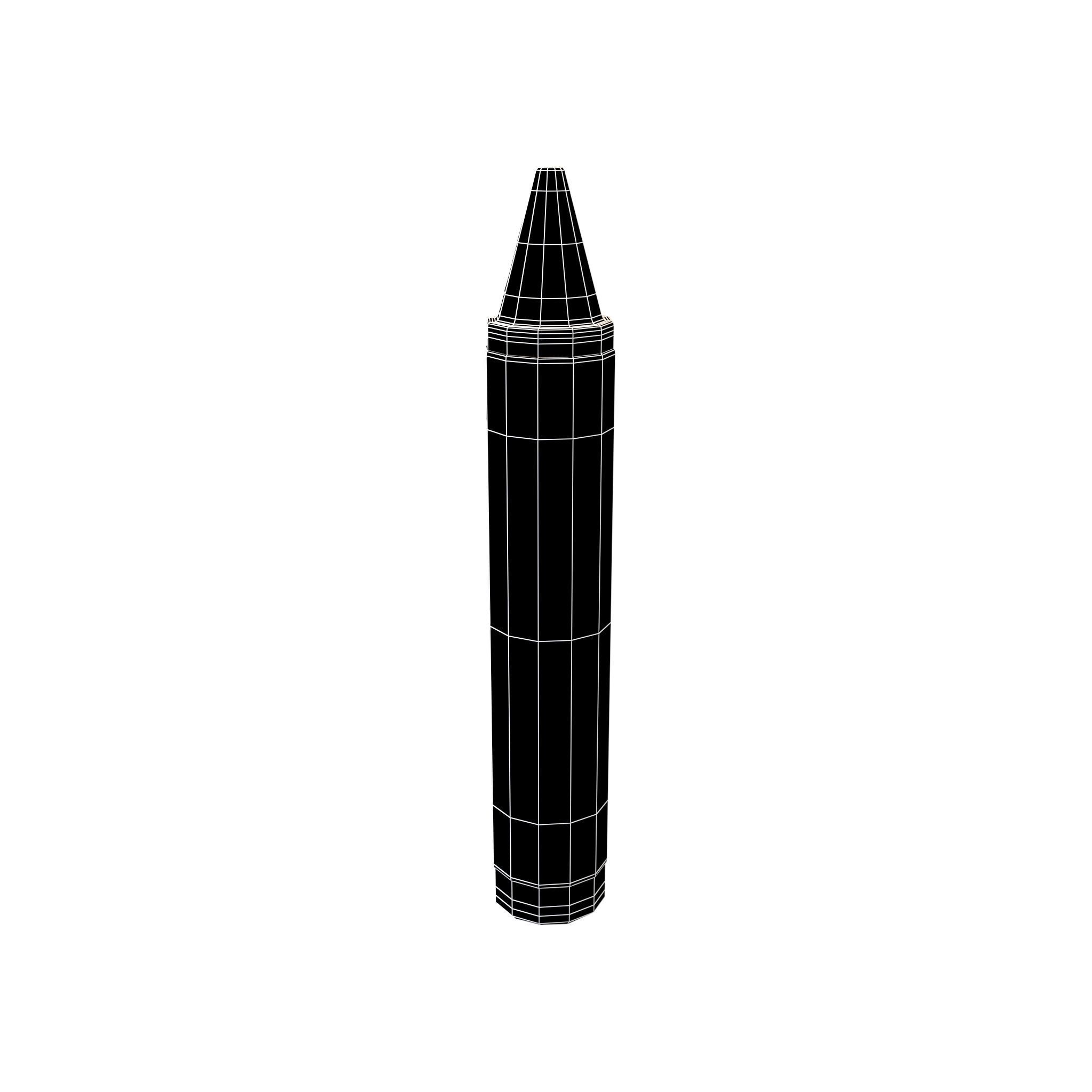 3D model Crayon v1 001 VR / AR / low-poly | CGTrader