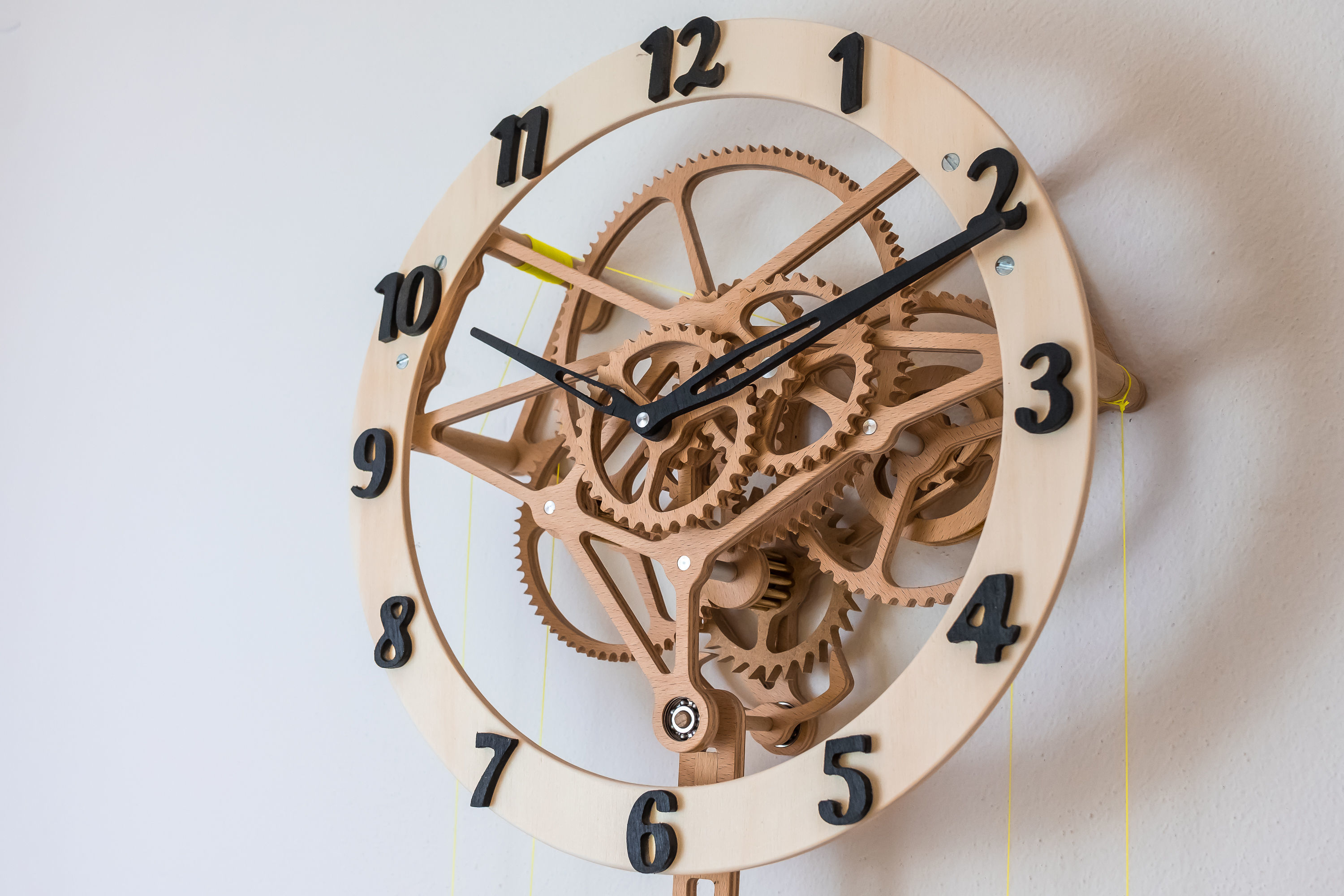 3D Mechanical clock mechanism 3D model | CGTrader