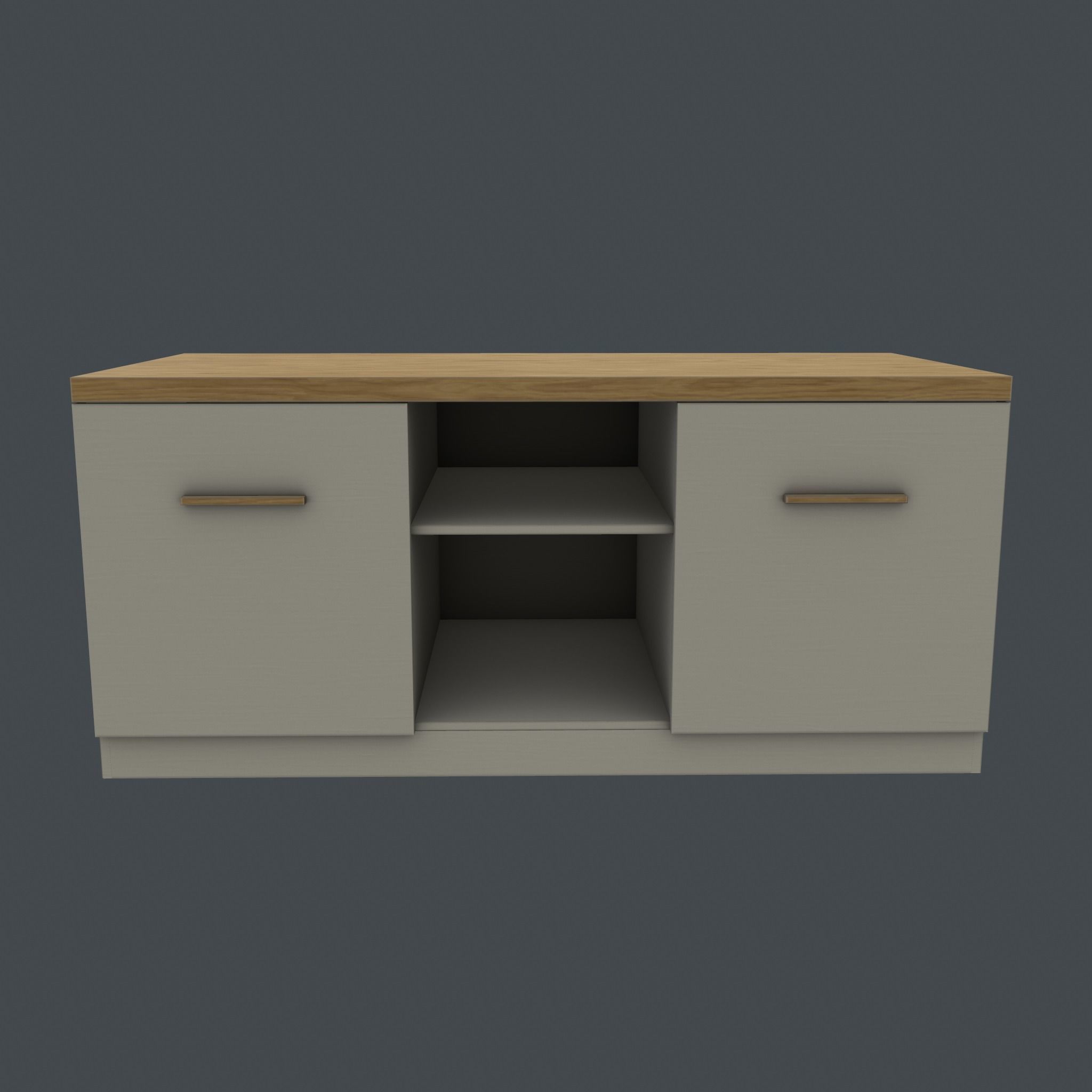TV stand free VR / AR / low-poly 3D model | CGTrader