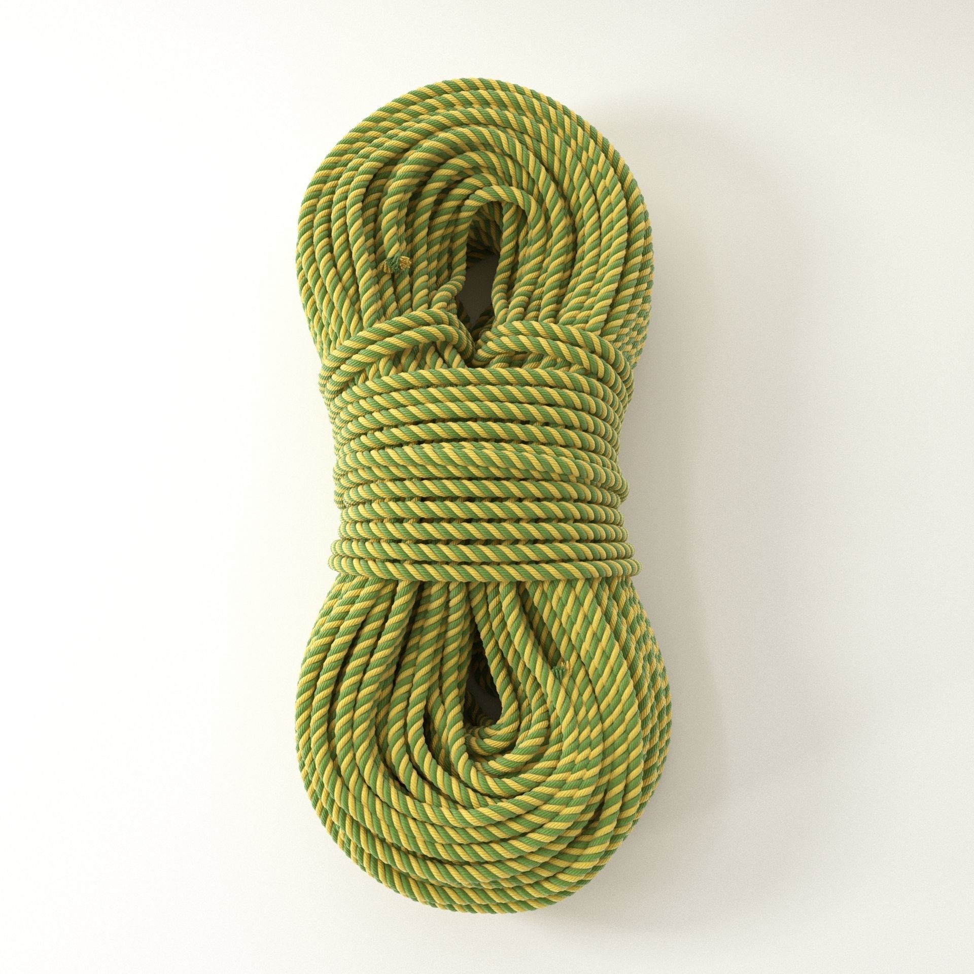 coiled rope 3d model free 3D model | CGTrader