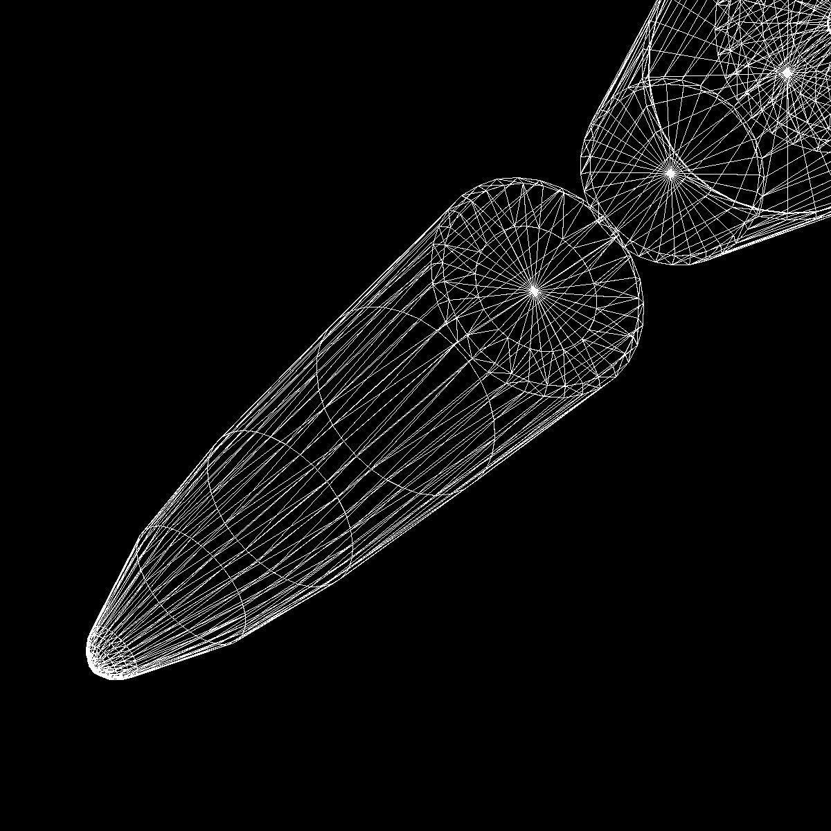 3D model CSS-N-3 Ballitic Missile VR / AR / low-poly | CGTrader