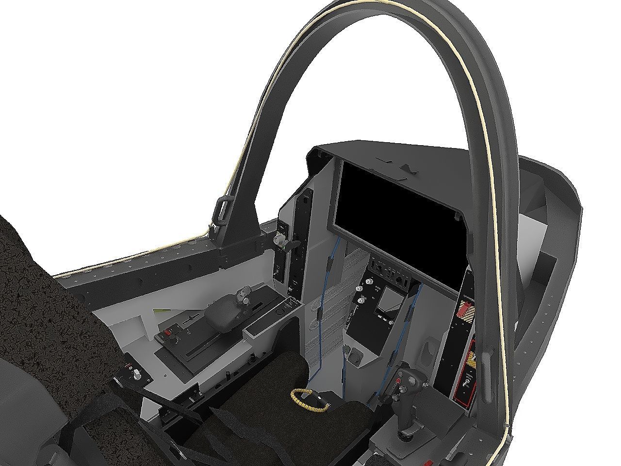 F-35 Cockpit 3D model animated | CGTrader