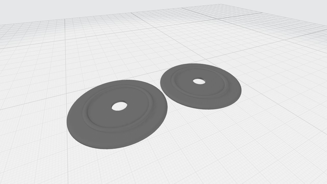 Final Fantasy XIV - Samurai class - Tsuba set 3D model 3D printable ...