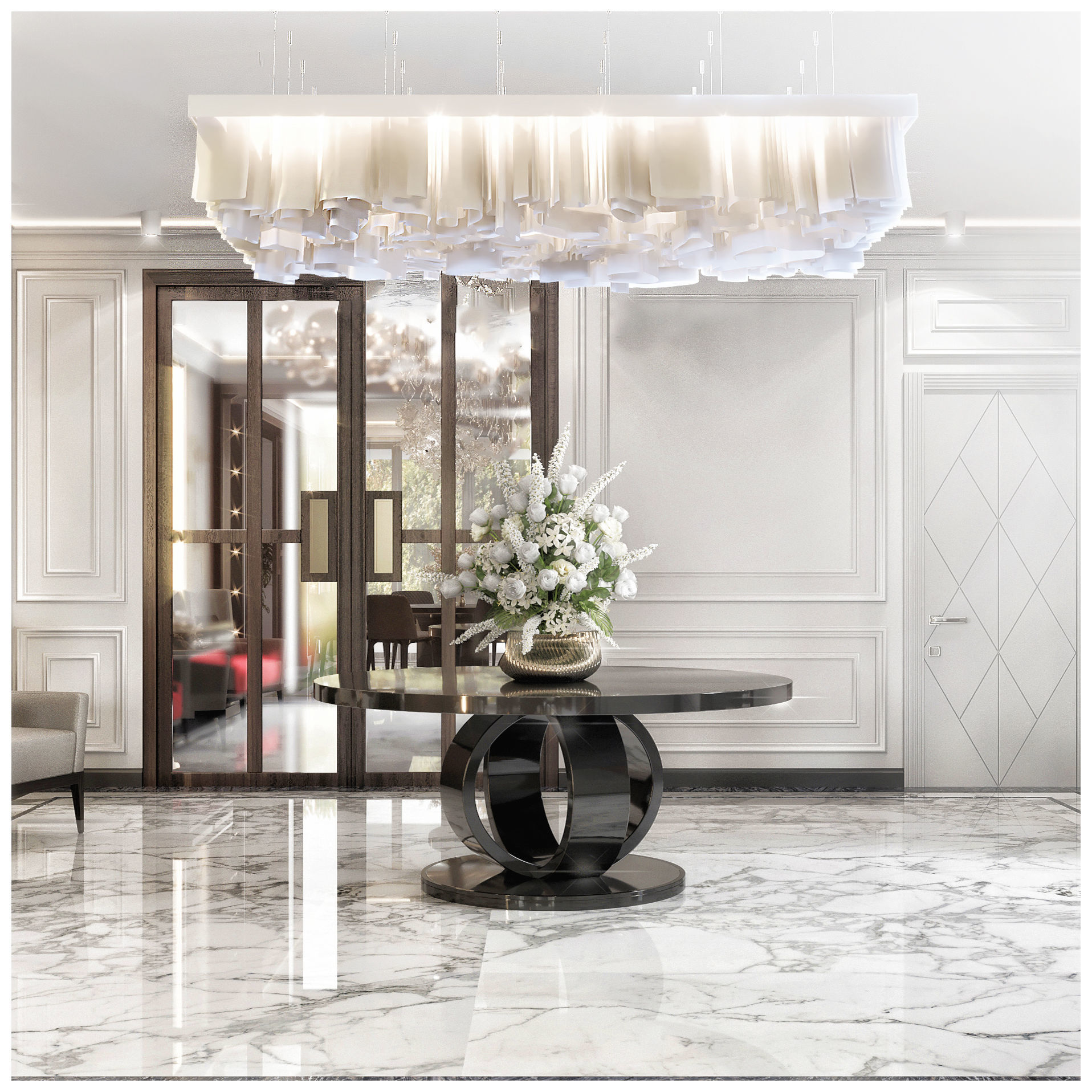 Paper Design Celing 3D model | CGTrader