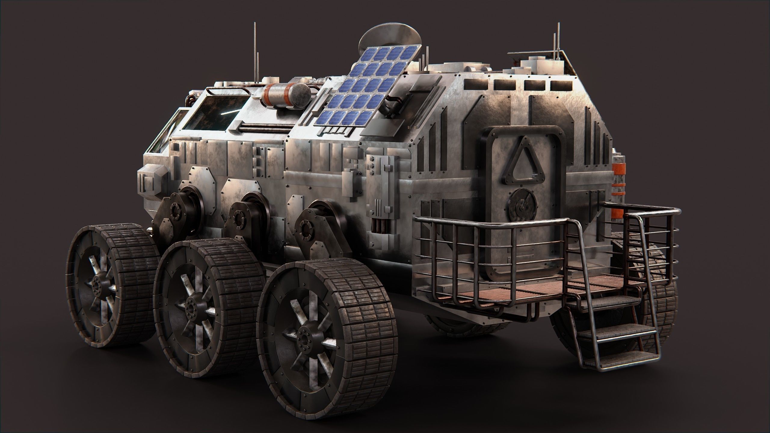 Mars Rover - Blender 3D model | CGTrader