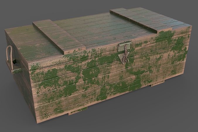 Game Props Box With PBR 3D model | CGTrader