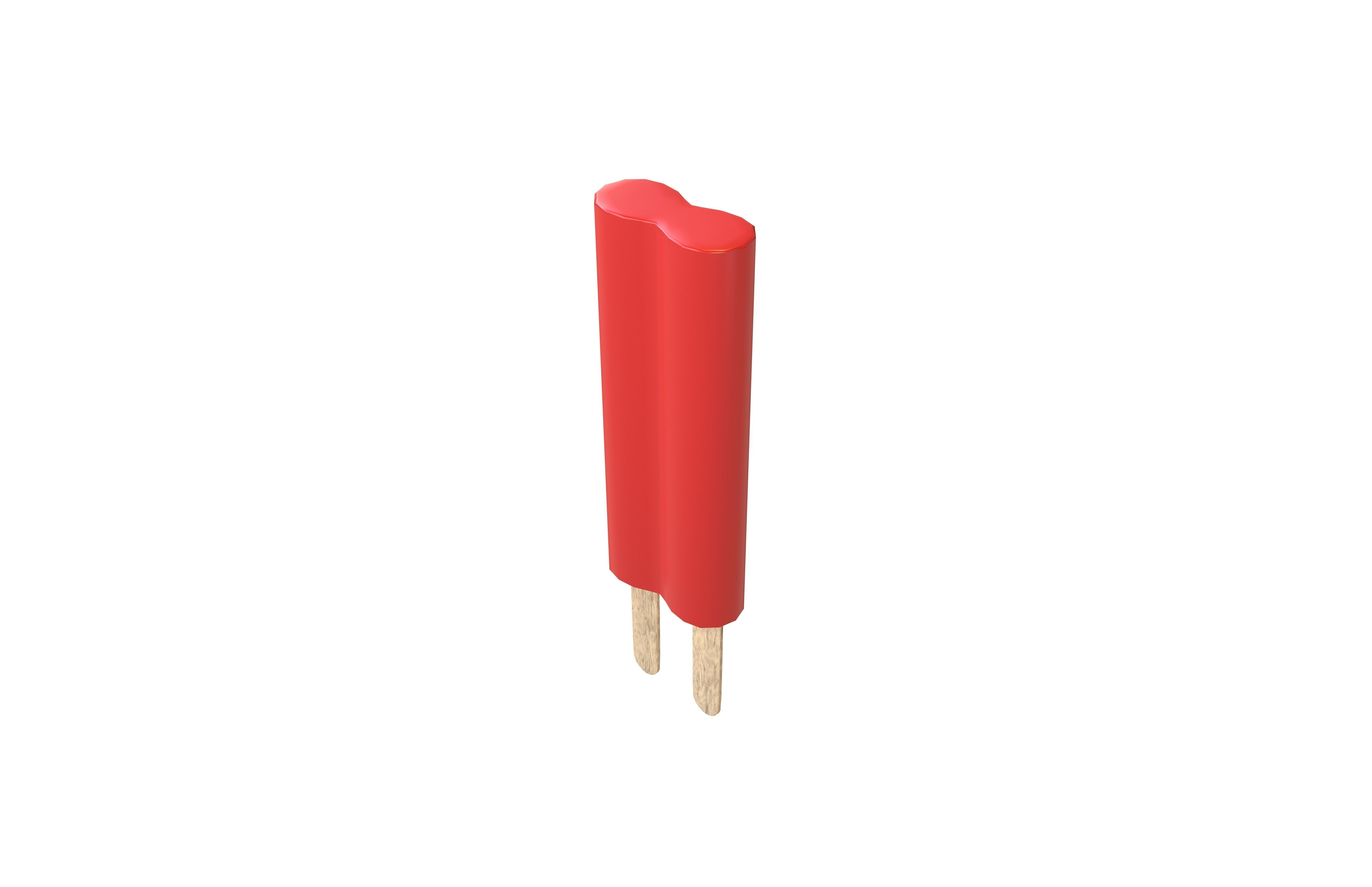 3D model Double Popsicle v1 001 VR / AR / low-poly | CGTrader