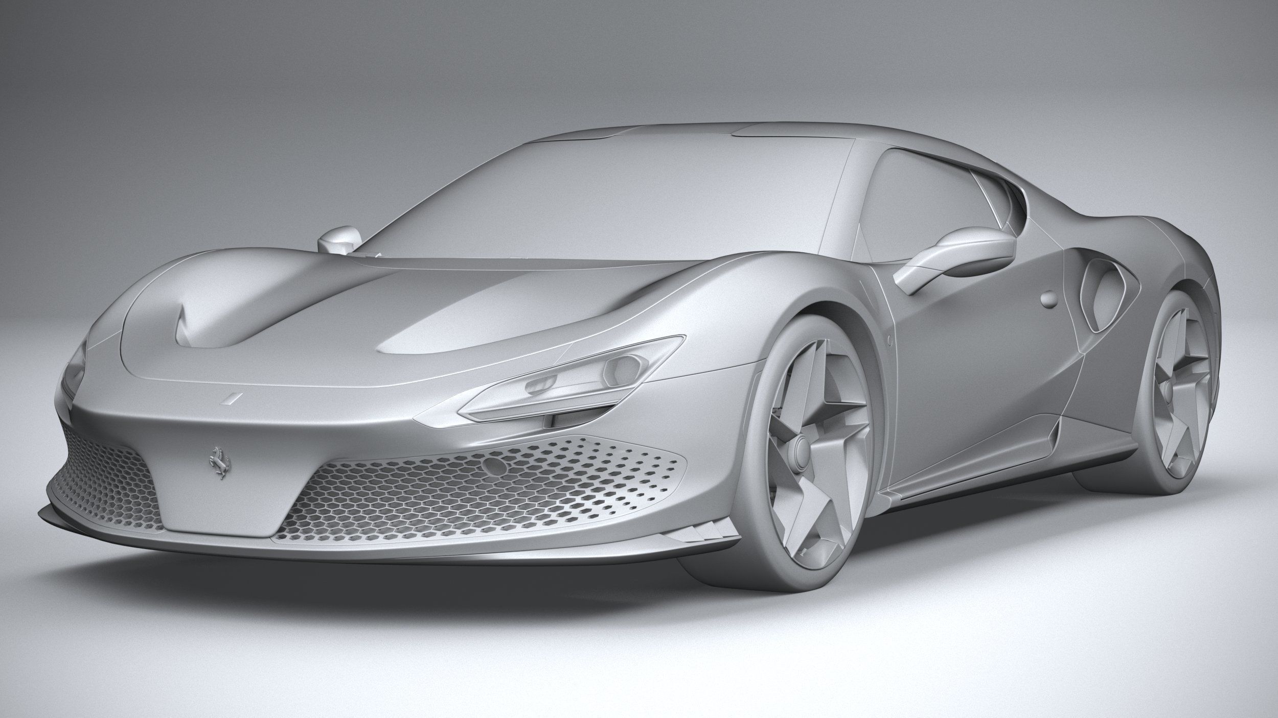 Ferrari SP48 Unica 2023 3D model | CGTrader