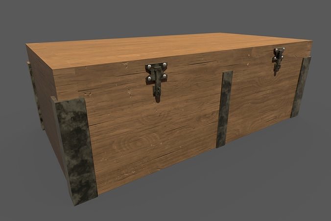 3D model Props Box Low poly With PBR VR / AR / low-poly | CGTrader