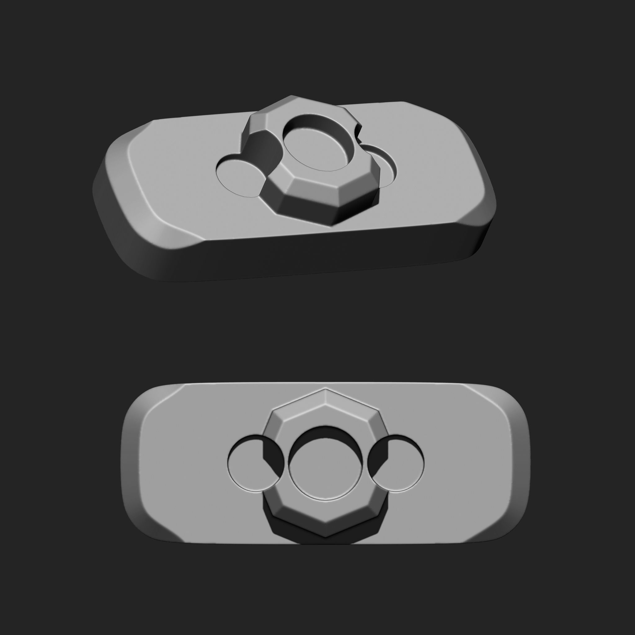 Gun Parts IMM Brush Pack 20 in One Vol 4 3D model | CGTrader