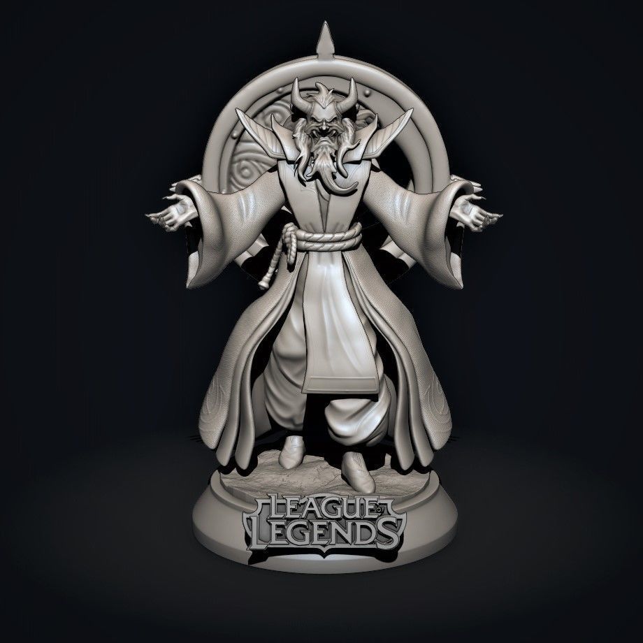 Blood Moon Zilean - League of legends 3D model 3D printable | CGTrader