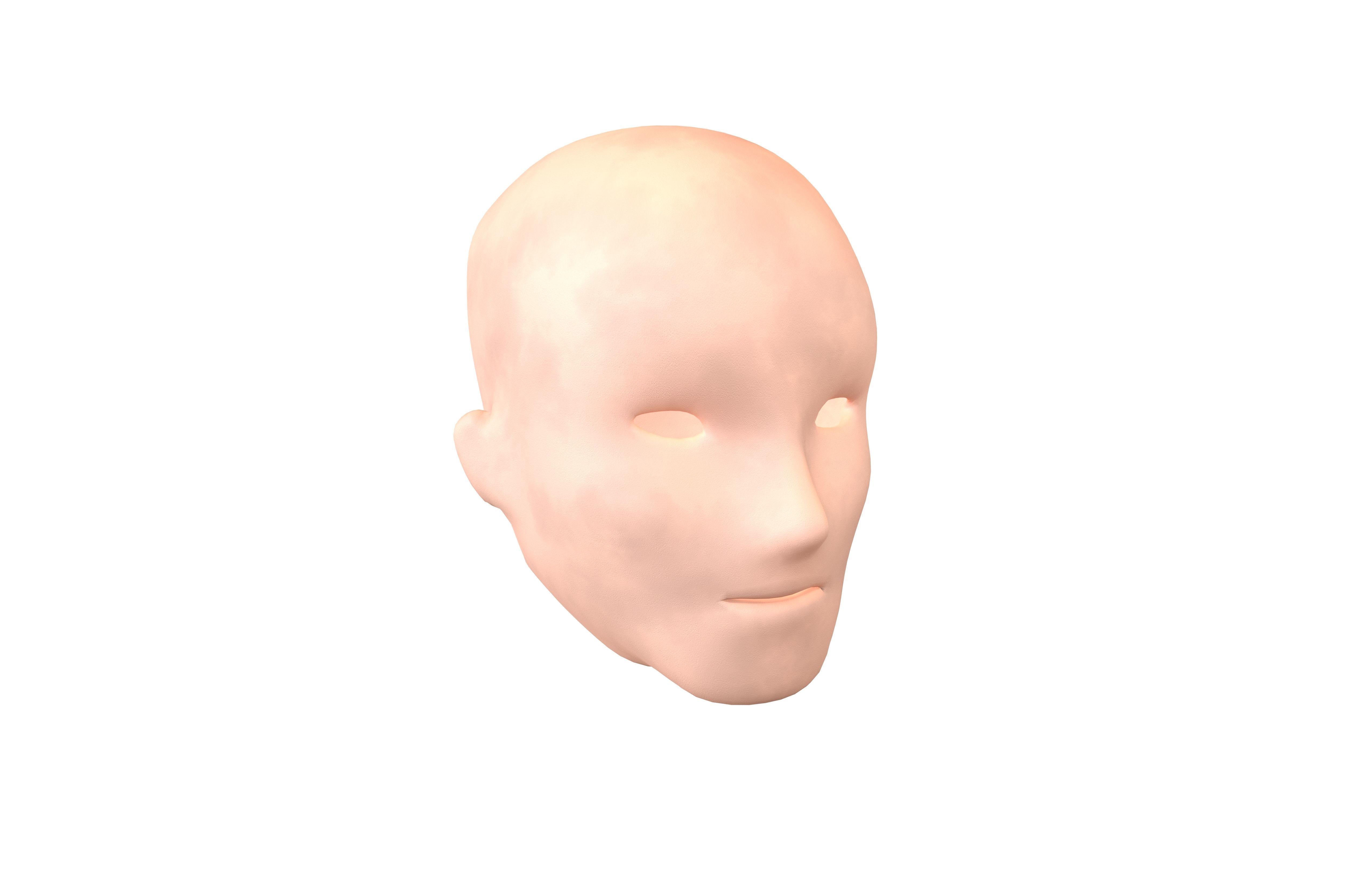 3D model Human Skin Mask v1 001 VR / AR / low-poly | CGTrader