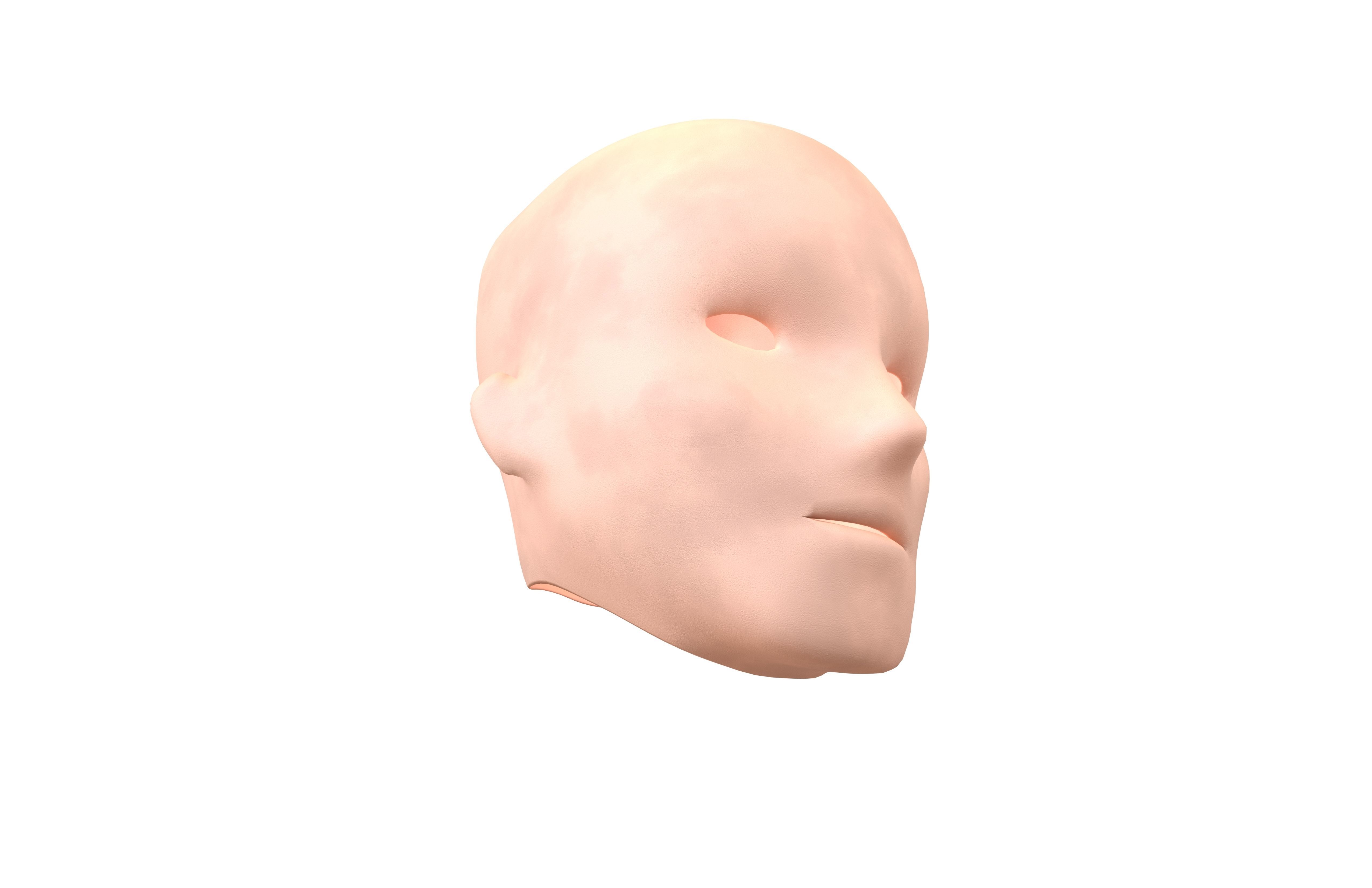 3D model Human Skin Mask v1 001 VR / AR / low-poly | CGTrader