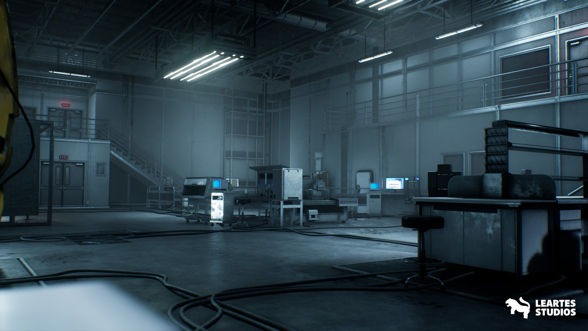 3D model Sci-Fi Laboratory Environment VR / AR / low-poly | CGTrader