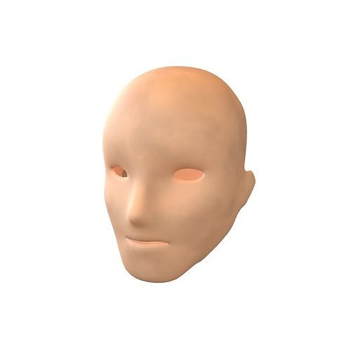 3D model Human Skin Mask v1 002 VR / AR / low-poly | CGTrader