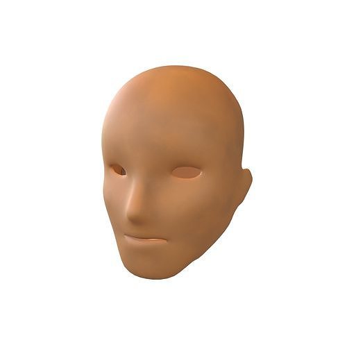 3D model Human Skin Mask v1 003 VR / AR / low-poly | CGTrader