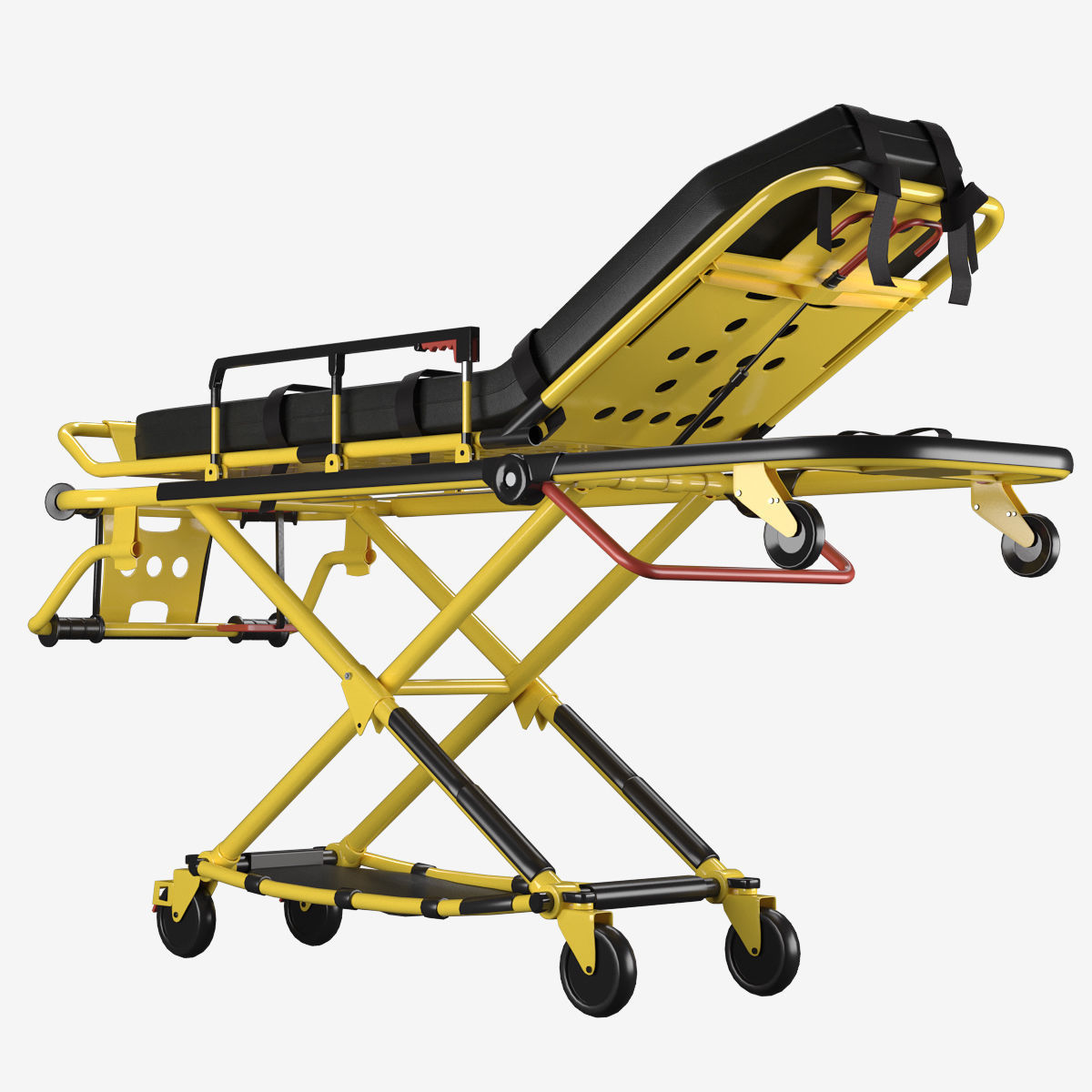 Ambulance stretcher trolley 3D model | CGTrader