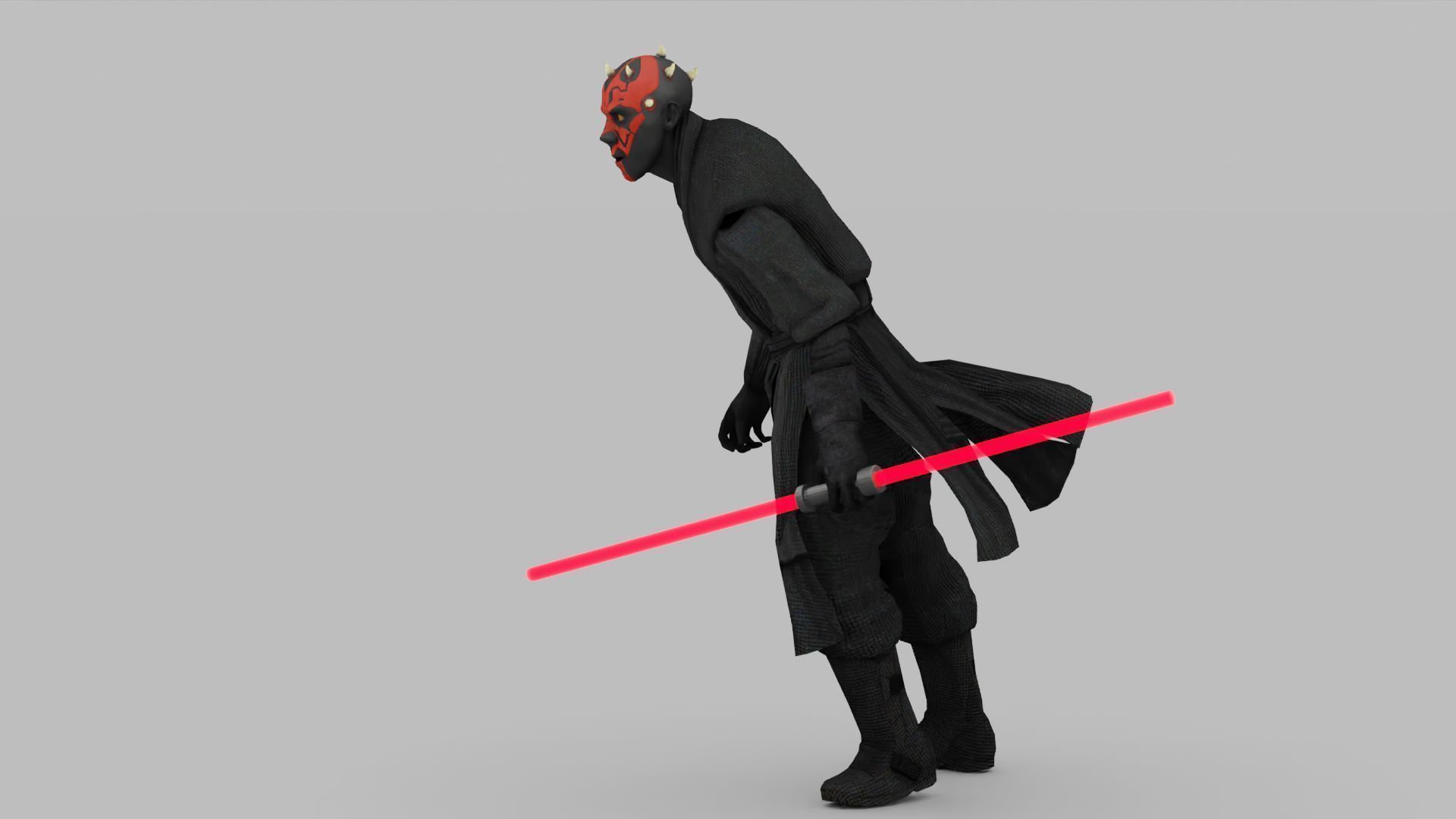 DARTH MAUL rigged character 3D model animated rigged | CGTrader