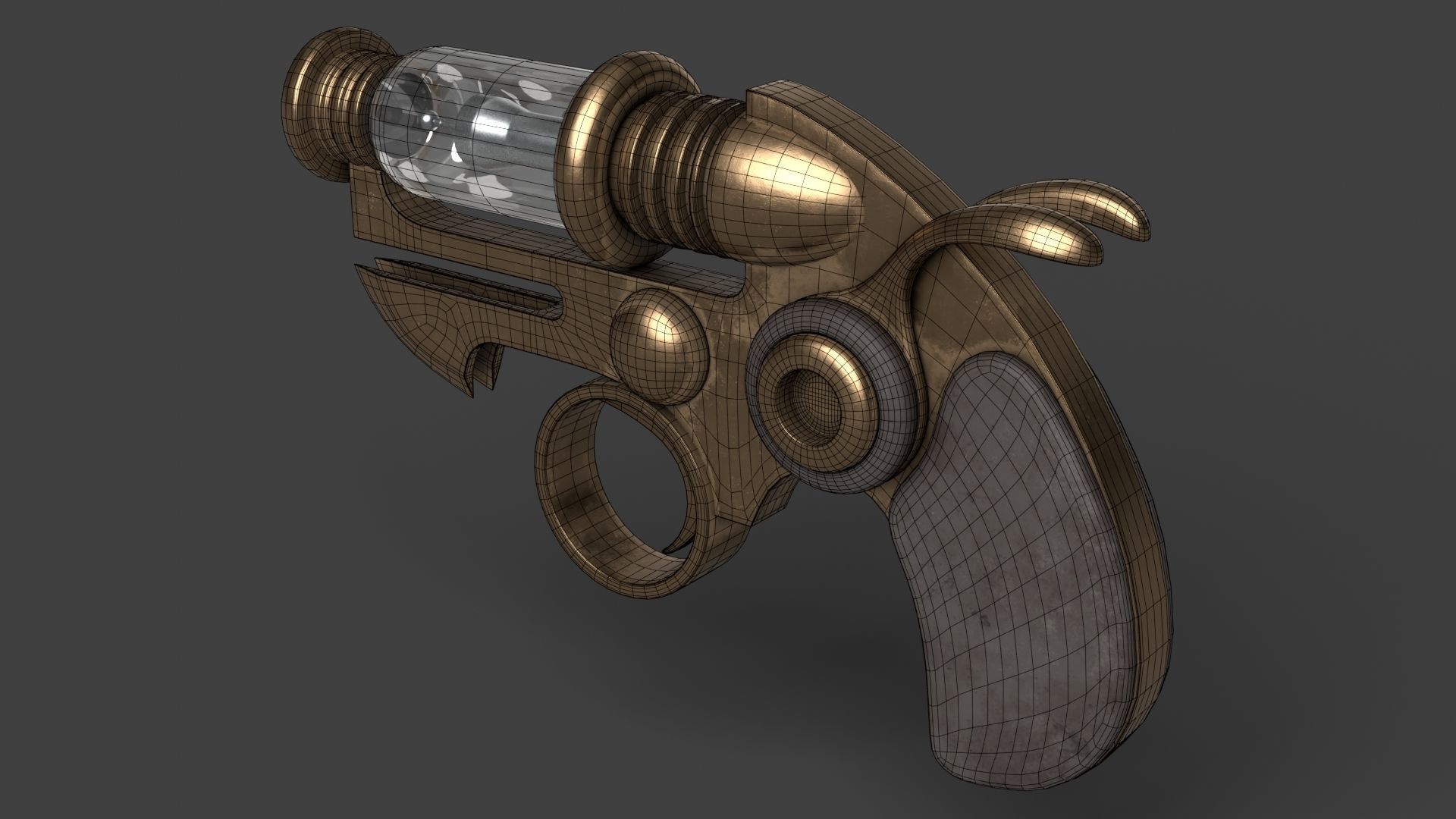 Fantasy Gun 23 3D model | CGTrader